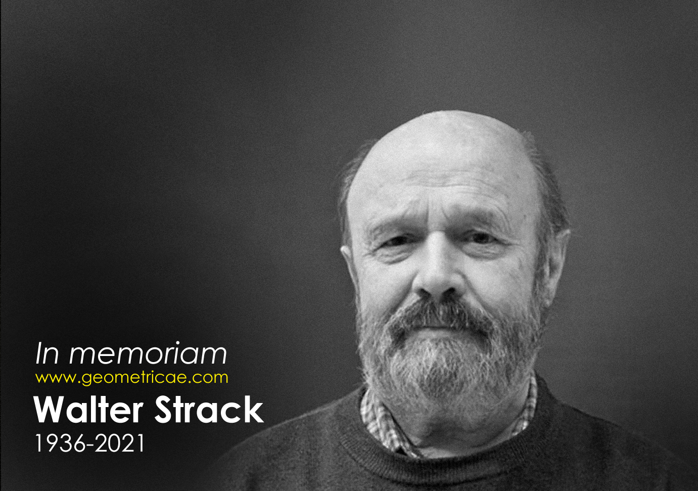 In memoria | Walter Strack – Geometricae